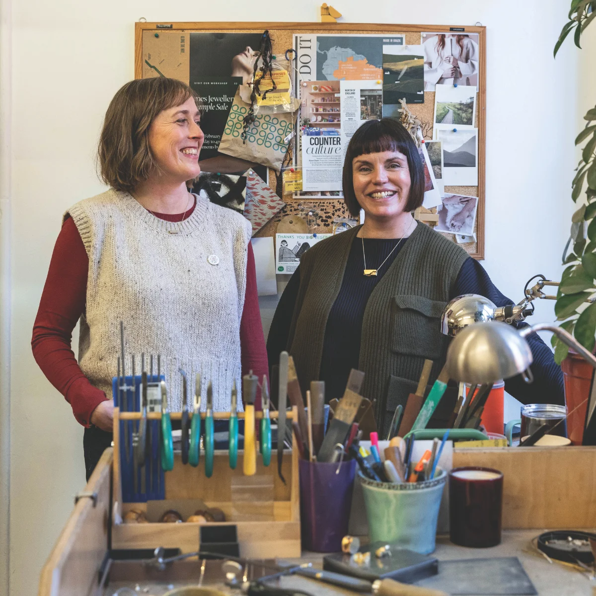 In the studio with Clare Grennan and Laura Caffrey of Irish Design Shop ...